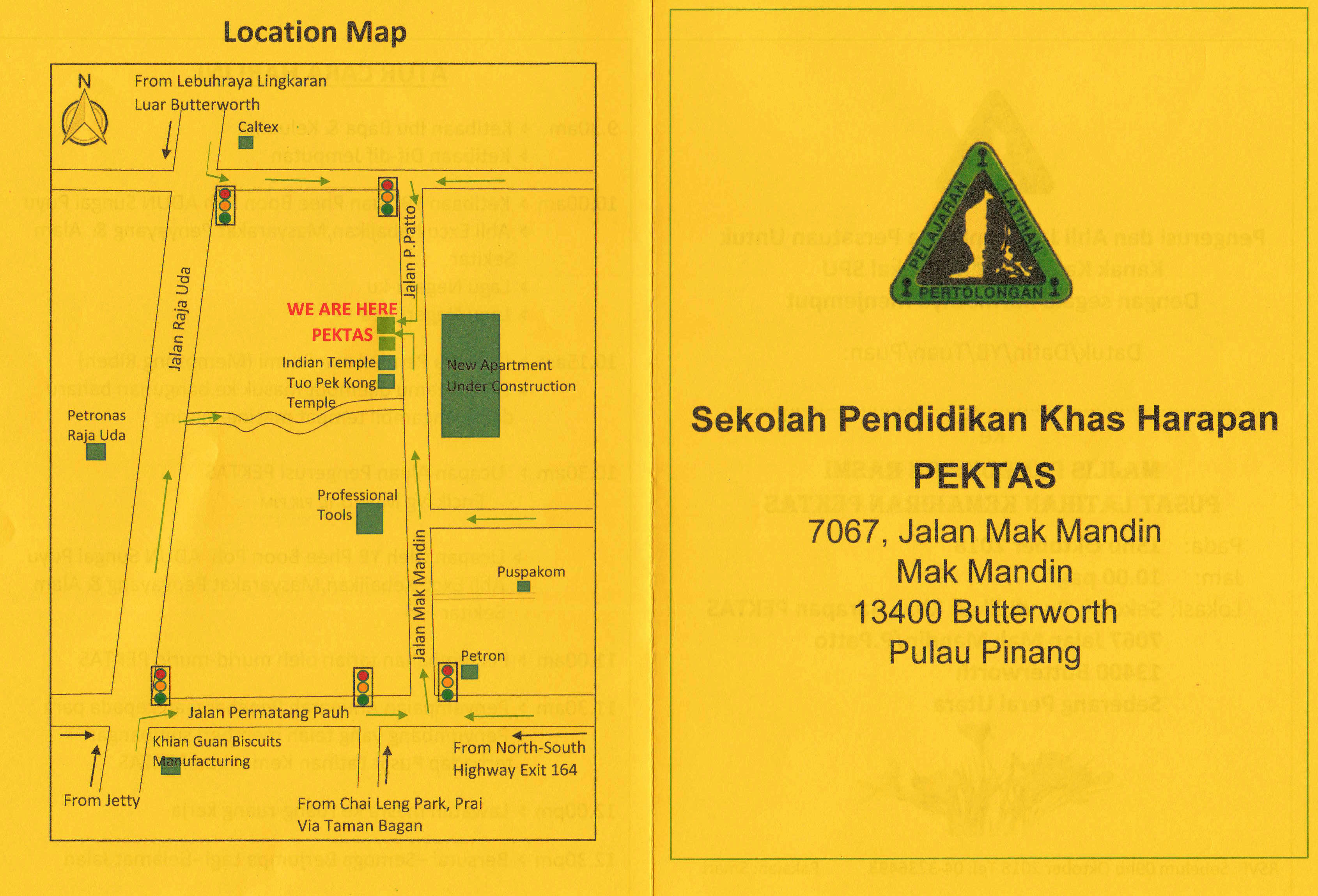 SEKOLAH PENDIDIKAN KHAS HARAPAN PEKTAS. S.P.U. – Official website of ...